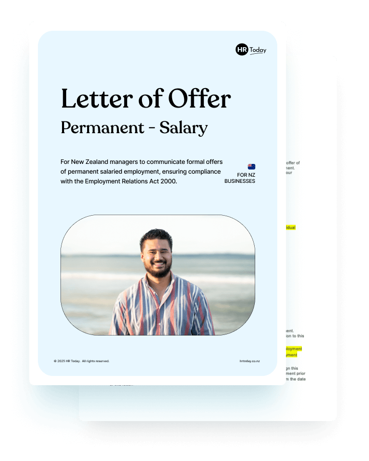 Letter of Offer Template - Permanent Salary [Free Download] - EQ ...