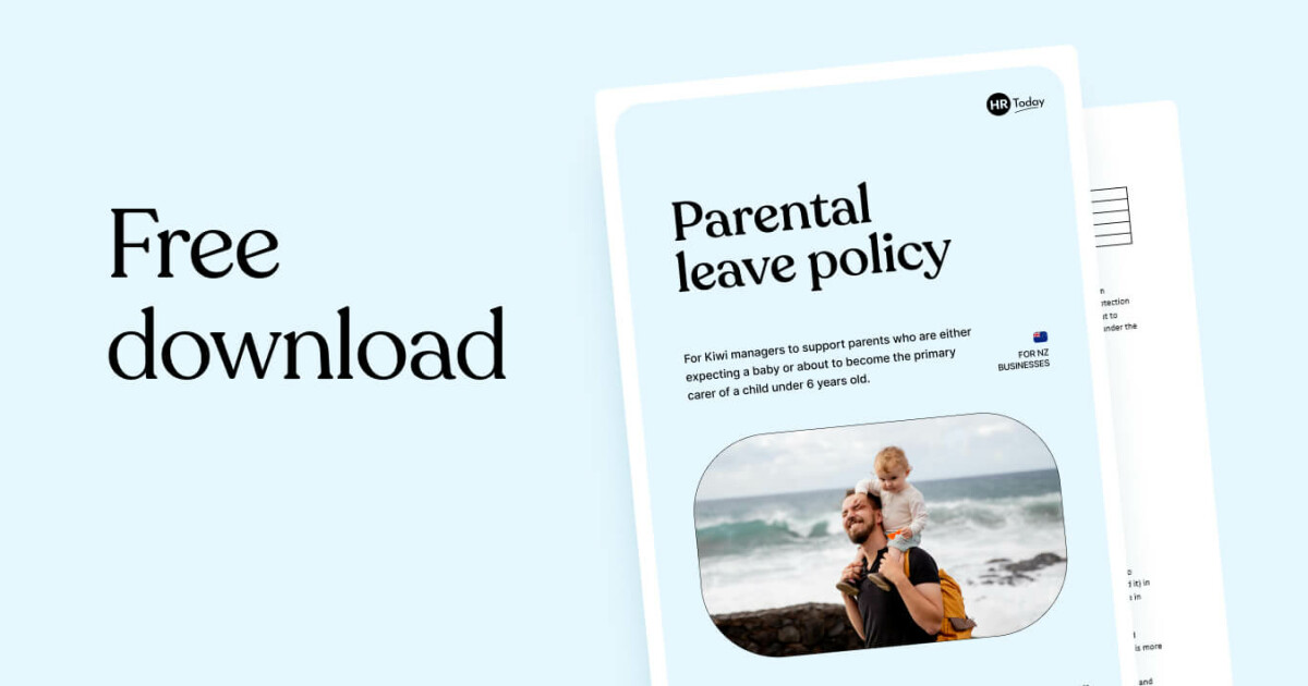 Parental Leave Policy Template [Free Download] NZ - EQ Consultants