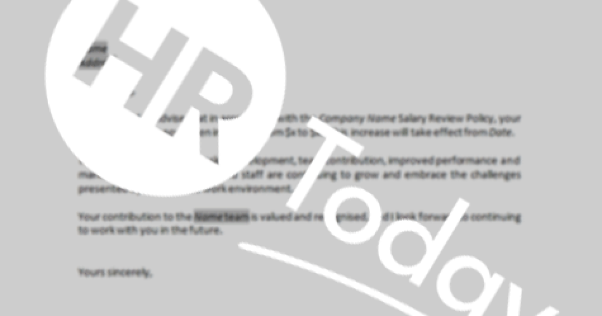 Salary Review Letter Template HR Consultants Christchurch EQ salary-review-letter-template-hr-consultants-christchurch-eq